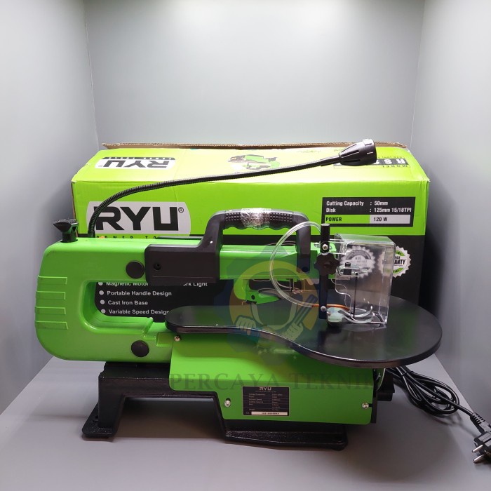 Jual Mesin Scroll Saw RYU RSS 125 / Mesin Gergaji Ukir RYU | Shopee ...