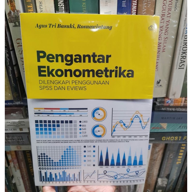 Jual Pengantar Ekonometrika - Agus Tri Basuki Buku Original | Shopee ...