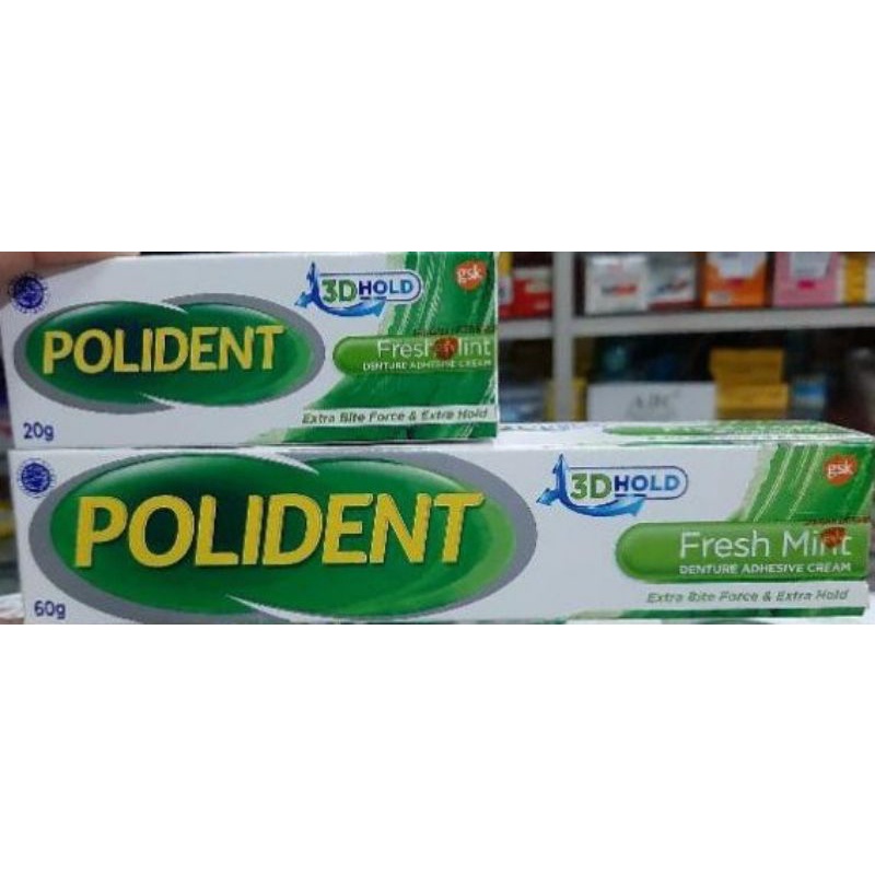 Jual 100% ASLI] POLIDENT / POLYDENT / LEM GIGI 12 JAM / PEREKAT GIGI ...