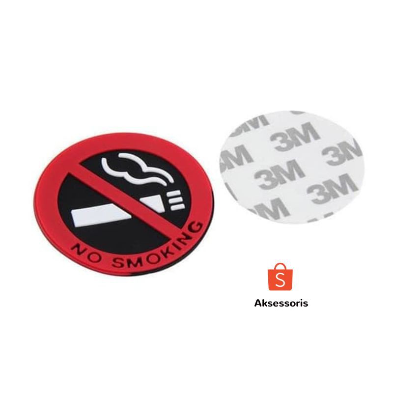 Jual emblem anti rokok/smoke | Shopee Indonesia
