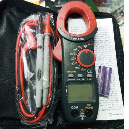 Jual Tang ampere digital 600A AC/DC clamp meter AC DC multi meter VIP 8016 ori by Heles | Shopee ...