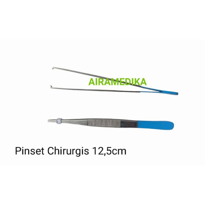 Jual Pinset Chirurgis Cirurgis Cirugis Sirugis Stainless Stell 12,5cm ...