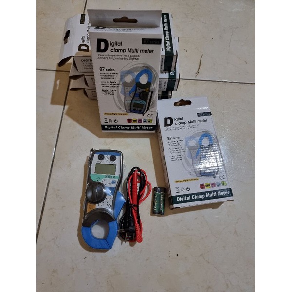 Jual Digital Clamp Multi Meter 87 Series KT-87N / Tang Ampere Tank ...