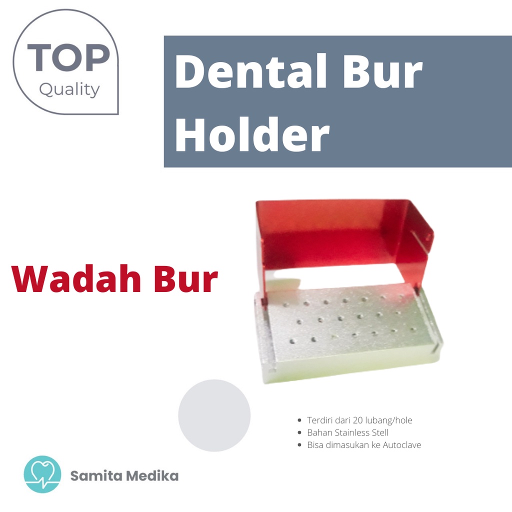 Jual Alat Gigi/ Dental /Wadah Tempat Penyimpanan Bur / Bur Holder ...