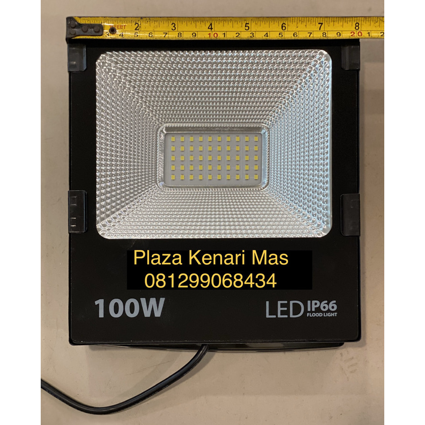 Jual LAMPU SOROT LED 100 WATT 100W FLOOD LIGHT LAMPU PENERANGAN TEMBAK 100W - PUTIH | Shopee ...