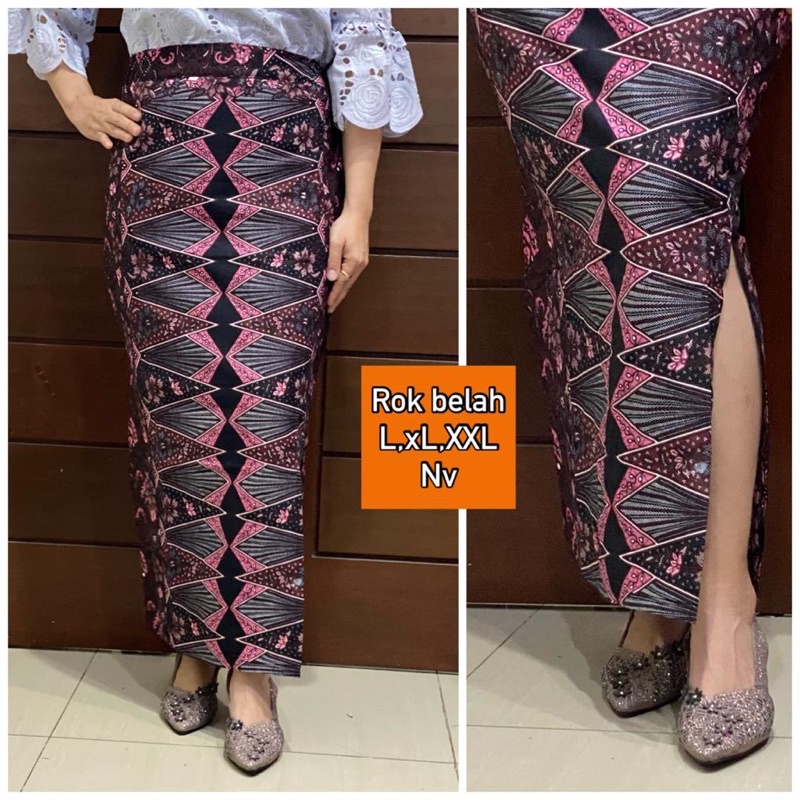 Jual Rok Batik Belah Samping | Shopee Indonesia