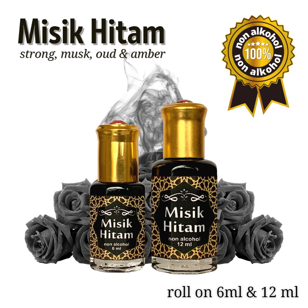 Jual Misik Hitam Minyak Wangi Non Alkohol Parfum Ibadah | Shopee Indonesia