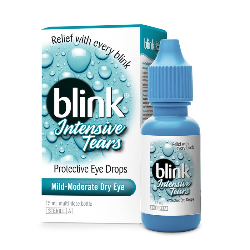Jual Blink Intensive Tears Protective Eye Drops, 15Ml (Spore) | Shopee ...