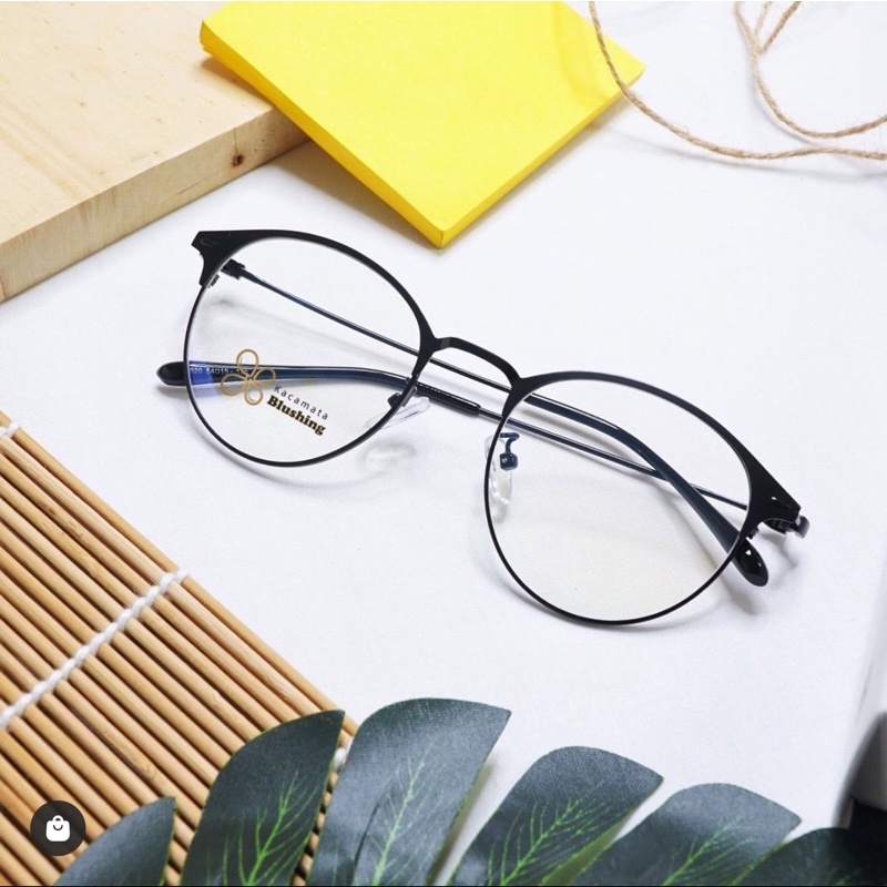 Jual KACAMATA BLUSHING Frame Toby | Shopee Indonesia
