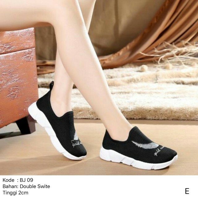 Jual SEPATU BJ 09 HITAM | Shopee Indonesia