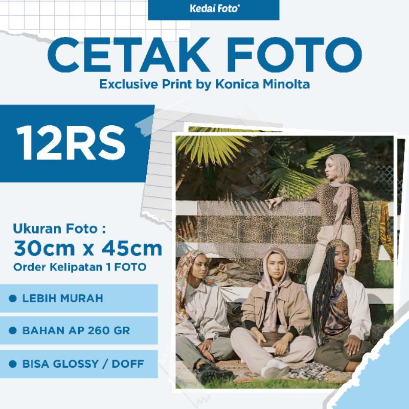 Jual Cetak Foto 12RS Foto Exclusive Kualitas Foto Printing | Shopee ...