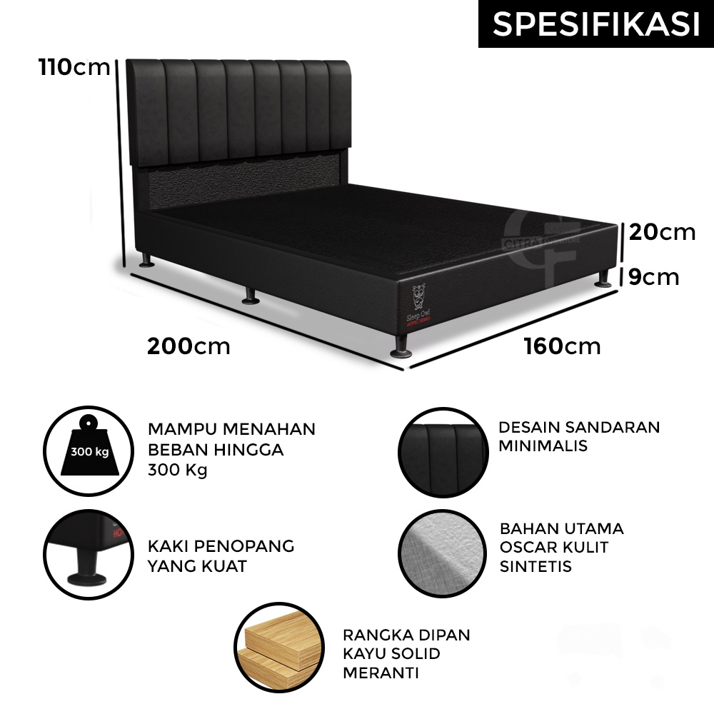 Jual Citra Furniture SLEEP OWL ® Dipan Rangka Tempat Tidur |Divan ...