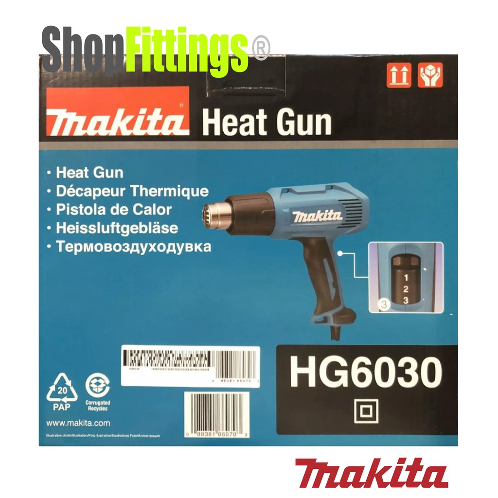 Jual Makita HG 6030 Heat Gun Hot Air Blower Pistol Alat Pemanas HG6030 ...
