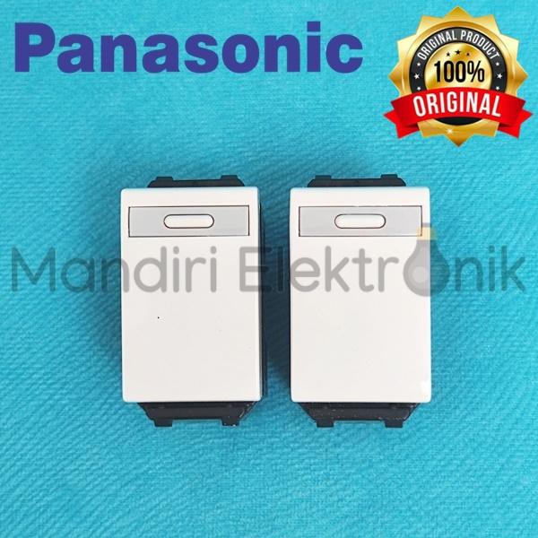 Jual Mata Saklar Panasonic WEJ5531 WEJ 5531 Wide Series Putih Panasonic ...