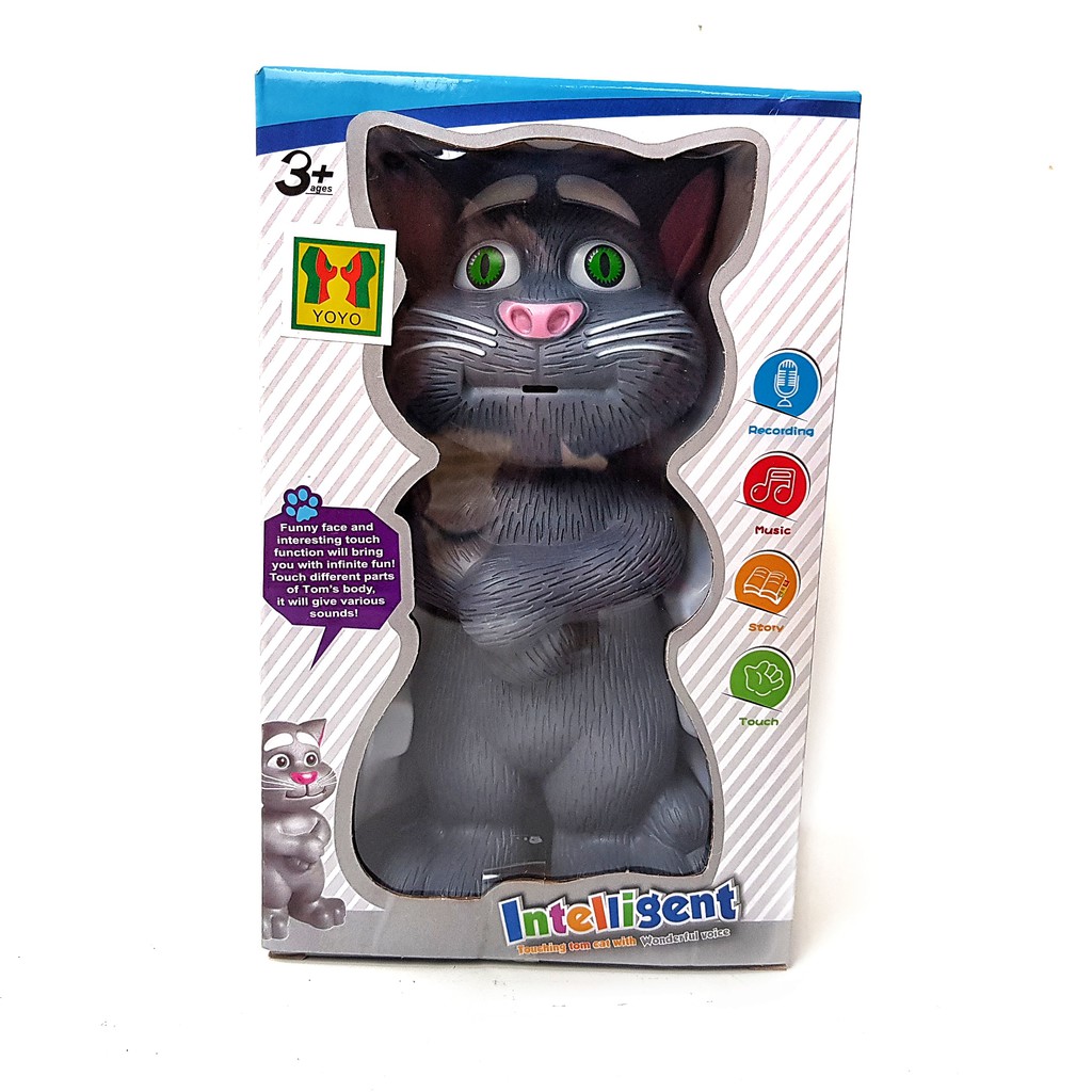 Jual Mainan Anak Edukasi Tomcat Robot Kucing Berbicara Tomcat Kecil ...