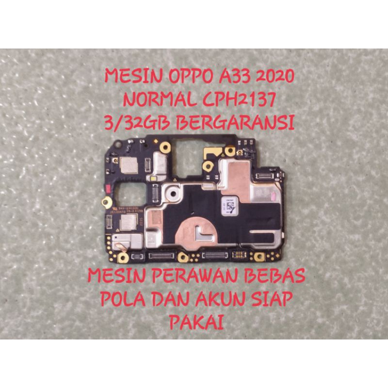 Jual mesin oppo a33 2020 normal mesin a33 normal mesin oppo cph2137 ...