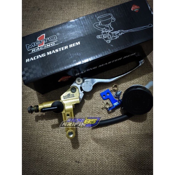 Jual MASTER REM DEPAN MOTO1 MODEL NISSIN SAMURAI BUKAN KRS | Shopee ...