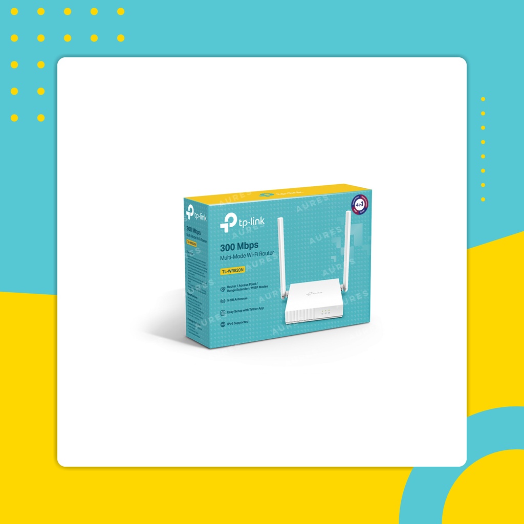 Jual TP-Link WR820N 300 Mbps Wi-Fi Router | Shopee Indonesia
