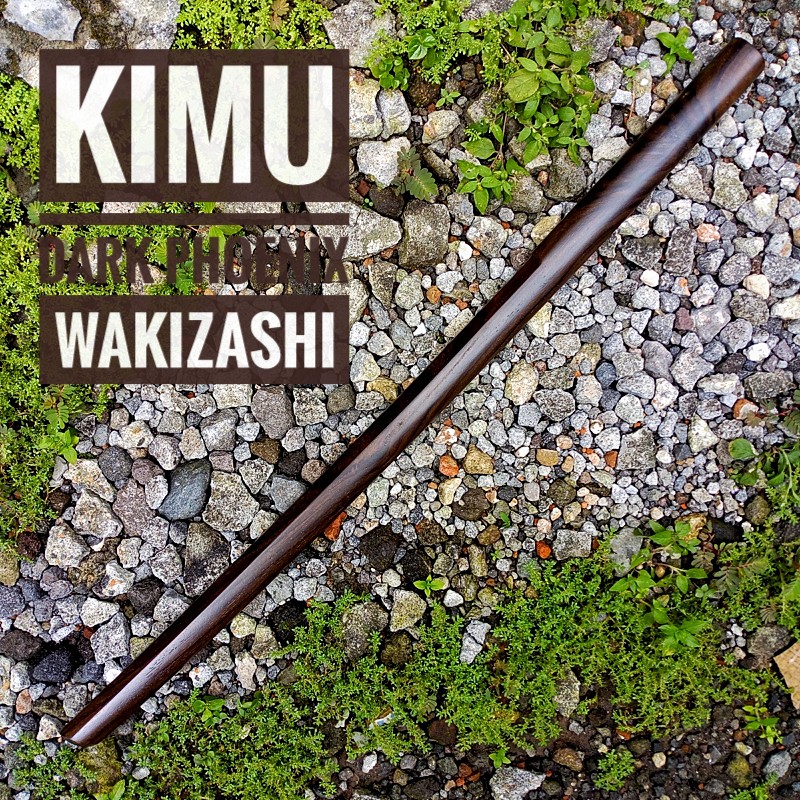 Jual KIMU Dark Phoenix Wakizashi (Pedang Pendek Kayu Sonokeling ...