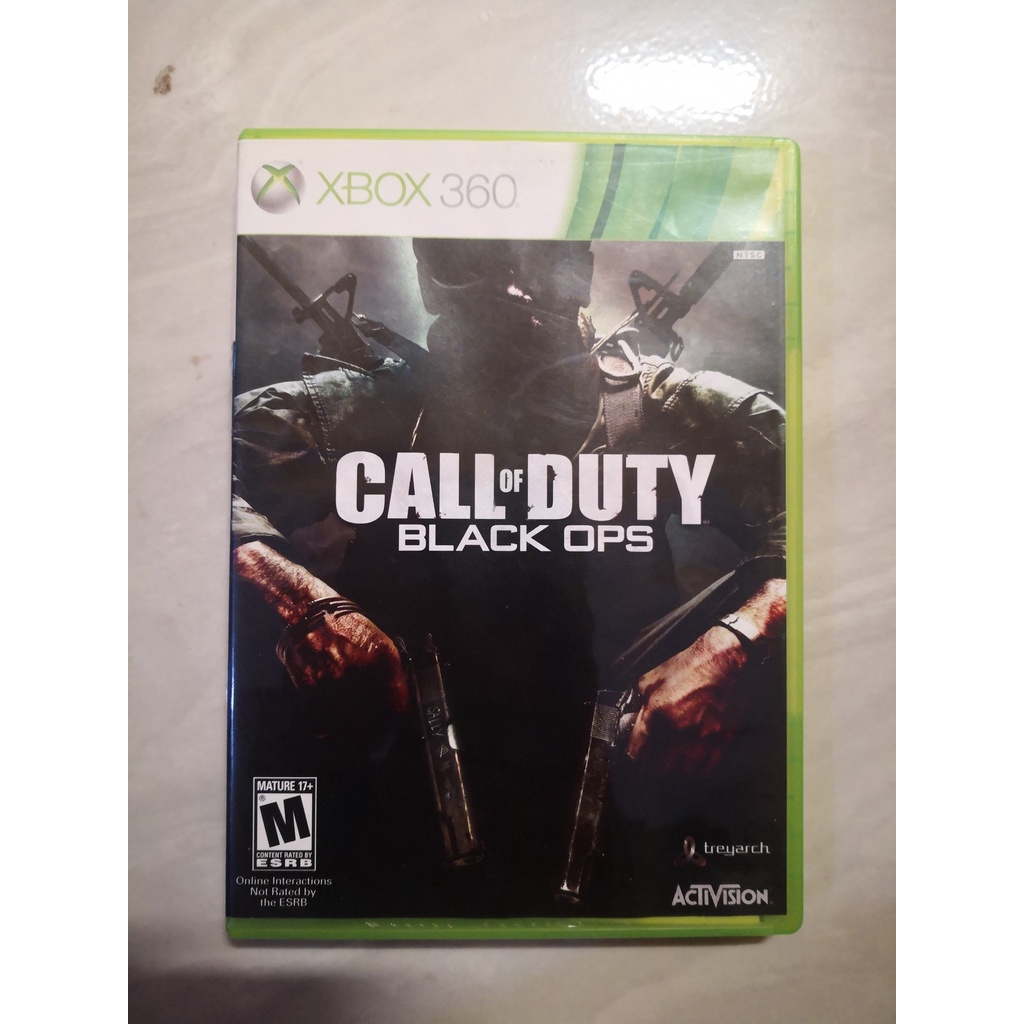 Jual cd kaset original game Call off Duty black ops xbox 360 - NTSC ...
