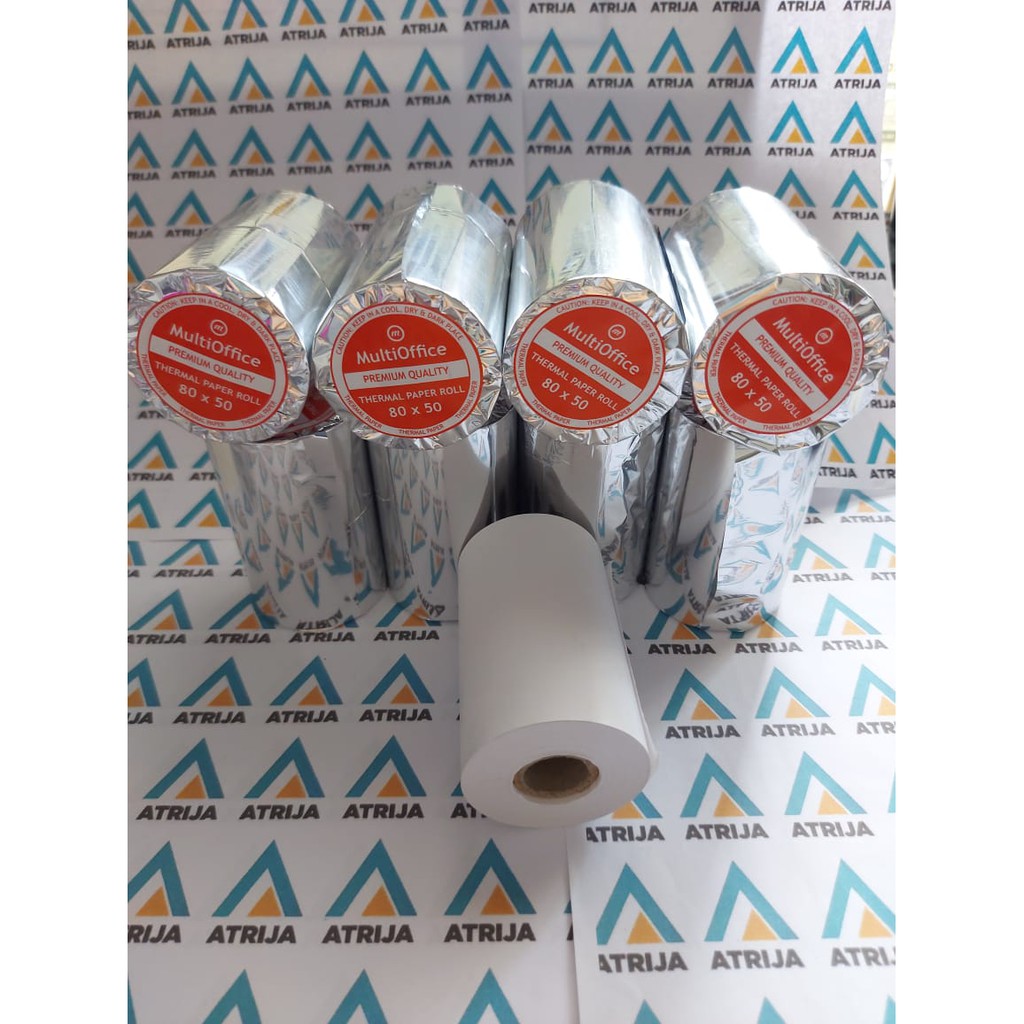Jual MULTIOFFICE 80x50. Kertas Kasir Struk Thermal . Thermal Paper Roll ...
