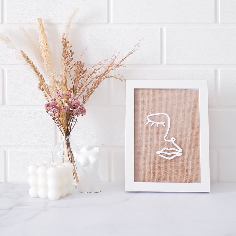 Jual FRAME PAJANGAN SCANDINAVIAN, PAJANGAN DINDING ARTLINE, FRAME ...