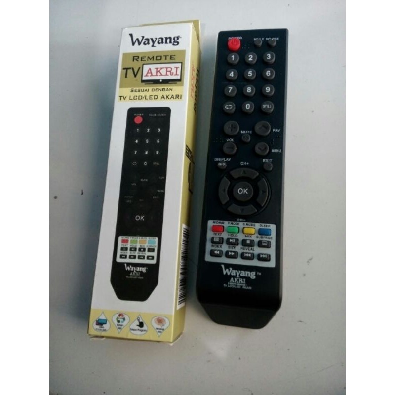Jual Remot tv AKARI LCD LED WAYANG - remote led lcd akari slim | Shopee ... Jual Remot tv AKARI LCD LED WAYANG - remote led lcd akari slim | Shopee ...