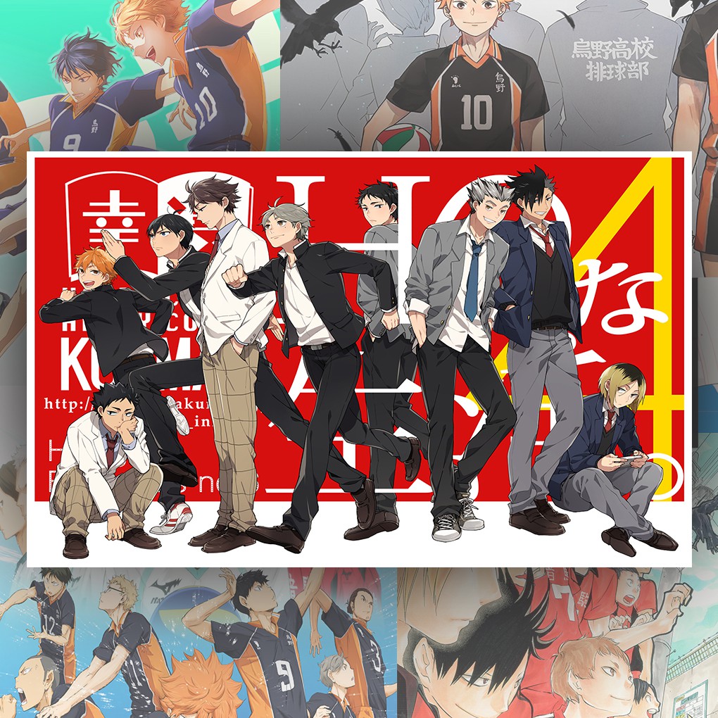 Jual Poster Anime Haikyuu Ukuran A4 A3+ | Shopee Indonesia