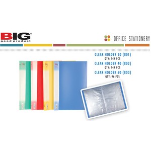 Jual clear holder Document keeper BIG 20 / 40 / 60 LEMBAR | Shopee ...