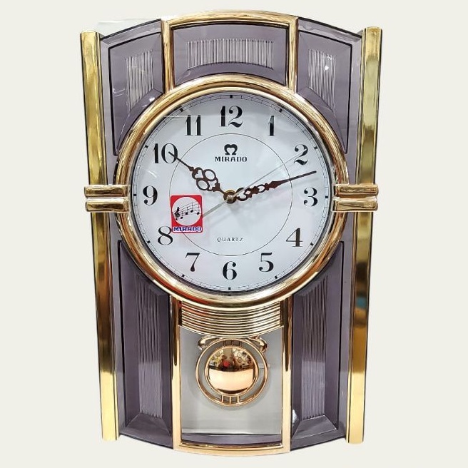 Jual jam dinding mirado bunyi musik dan gandul 946 | Shopee Indonesia