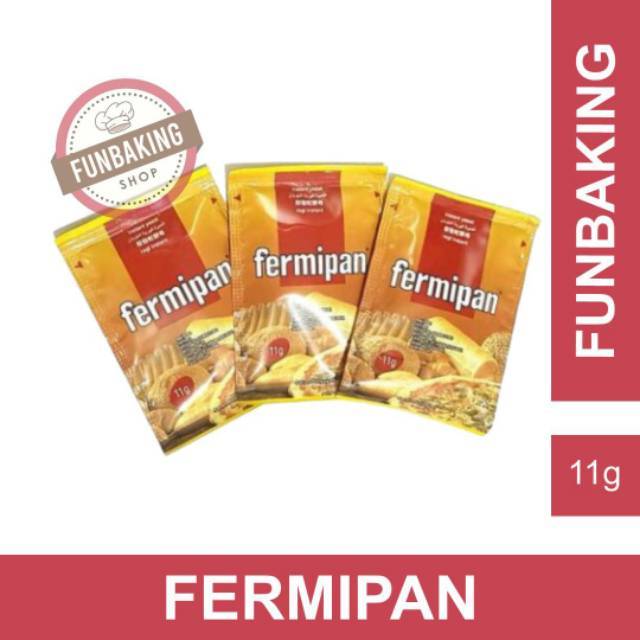 Jual FunBaking - Fermipan Sachet 11gr / Ragi Instant / Instant Yeast ...