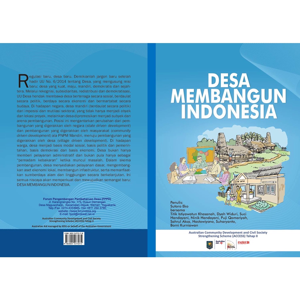 Jual Buku Desa Membangun Indonesia Sutoro Eko | Shopee Indonesia