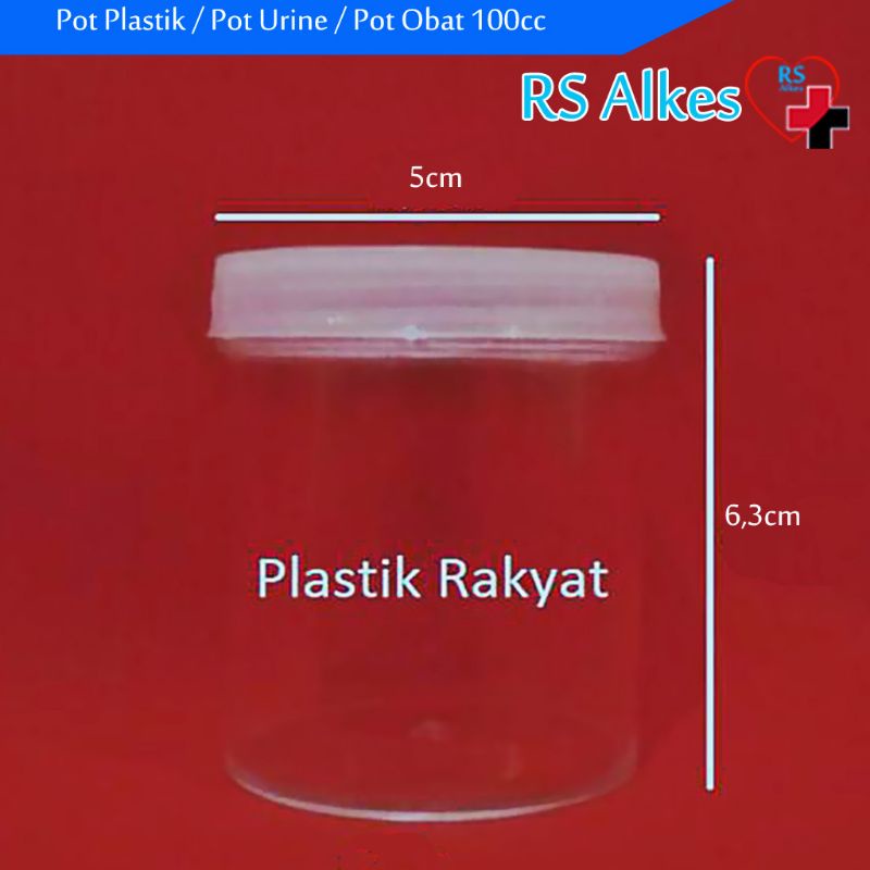 Jual Pot Urine Plastik Pot Test Pot Obat Pot Saleb Pot Lab | Shopee ...
