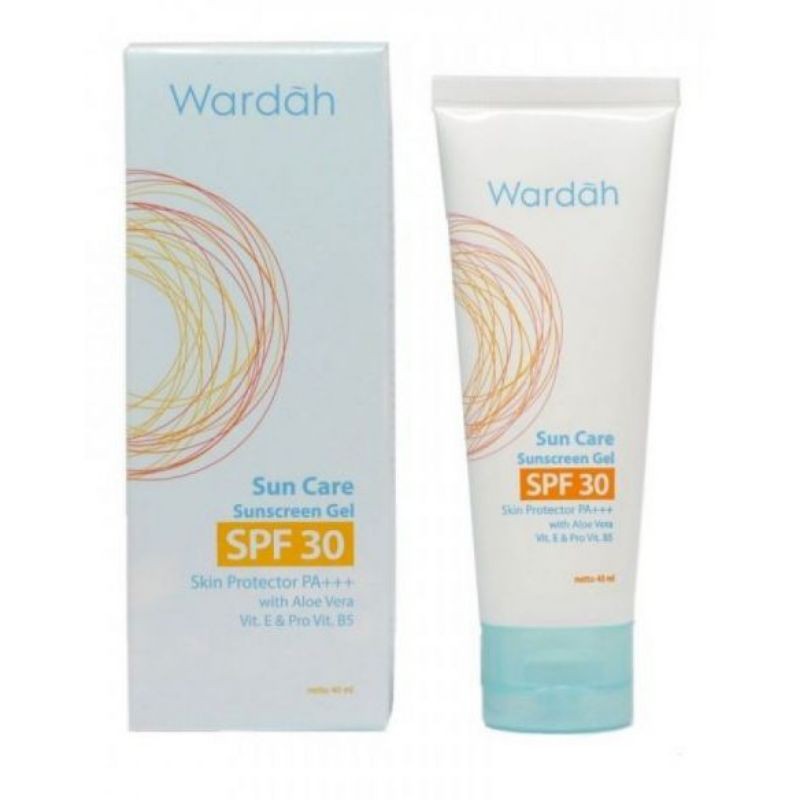 Jual Wardah Sun Care Sunscreen Gel SPF 30 40ml | Shopee Indonesia