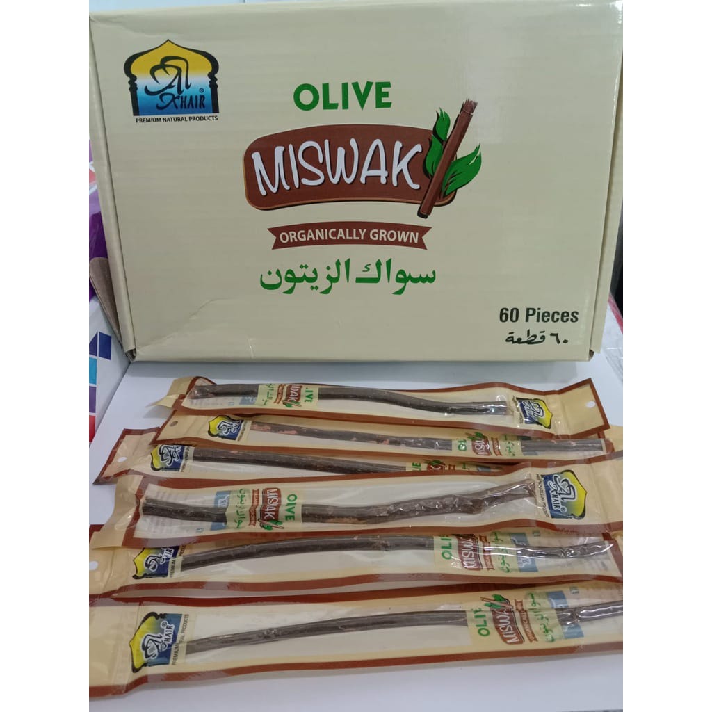 Jual SIWAK OLIVE AL KHAIR Kayu Zaitun | Siwak Hitam | SIWAK ALKHAIR ...