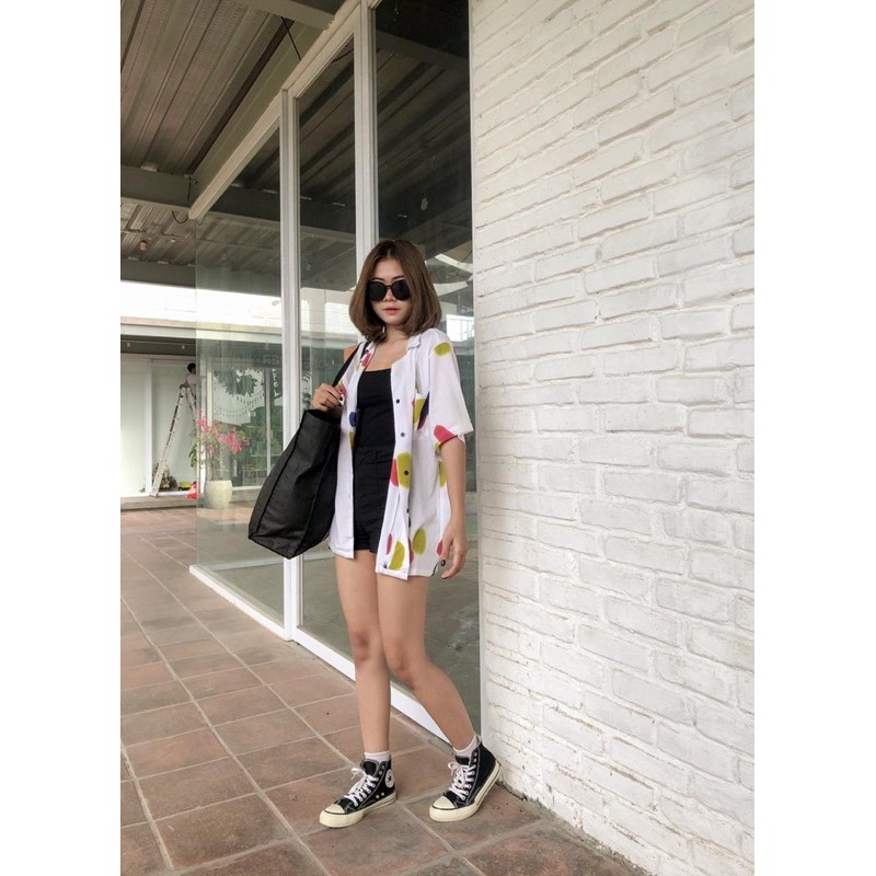 Jual leiza shirt (kemeja pattern) | Shopee Indonesia