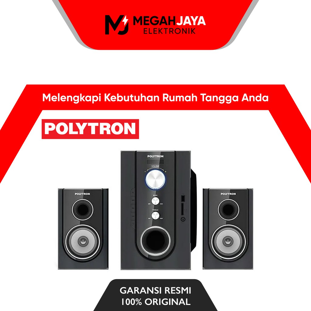 Jual [COD READY] POLYTRON SPEAKER PMA9320 / PMA 9320 (BLUETOOTH / AUX ...