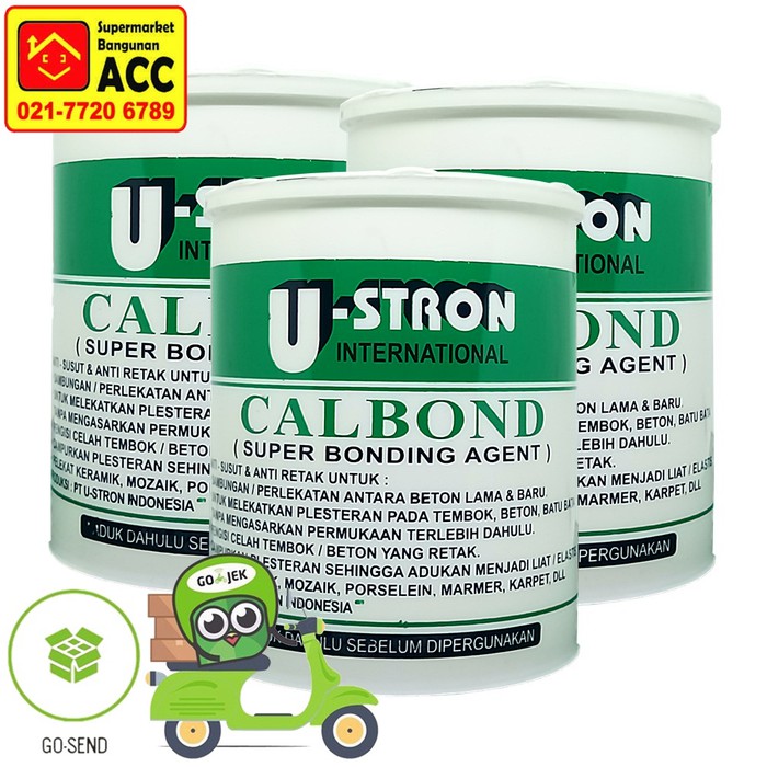 Jual U-Stron Calbond Super Bonding Agent / Lem Perekat Beton 1 kg ...