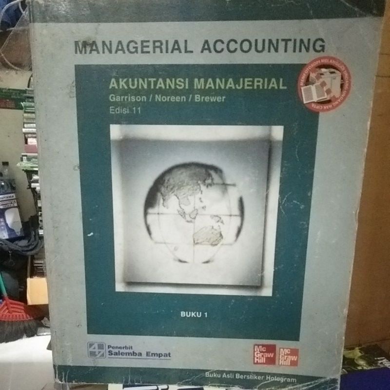 Jual Akuntansi Manajerial Edisi 11 Buku 1 Garrison Noreen | Shopee Indonesia