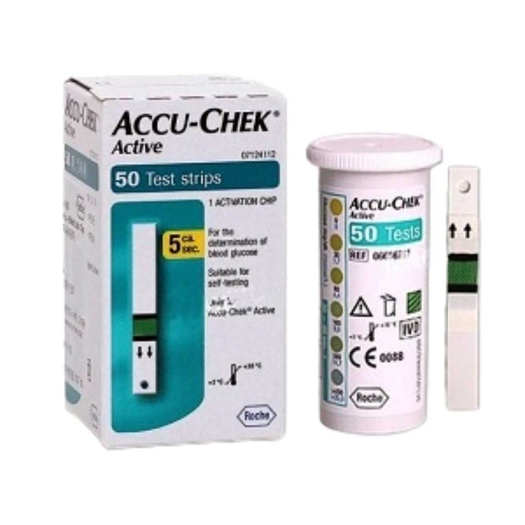 Jual ACCU-CHEK ACTIVE STRIP ( isi 50) | Shopee Indonesia