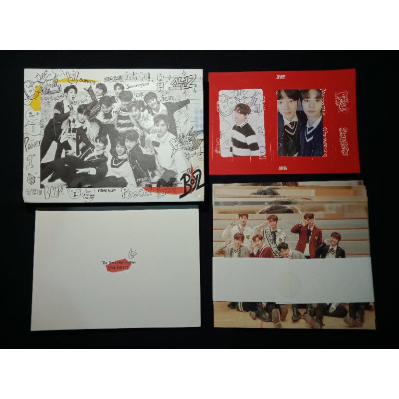 Jual Album the boyz the first live versi un sealed | Shopee Indonesia