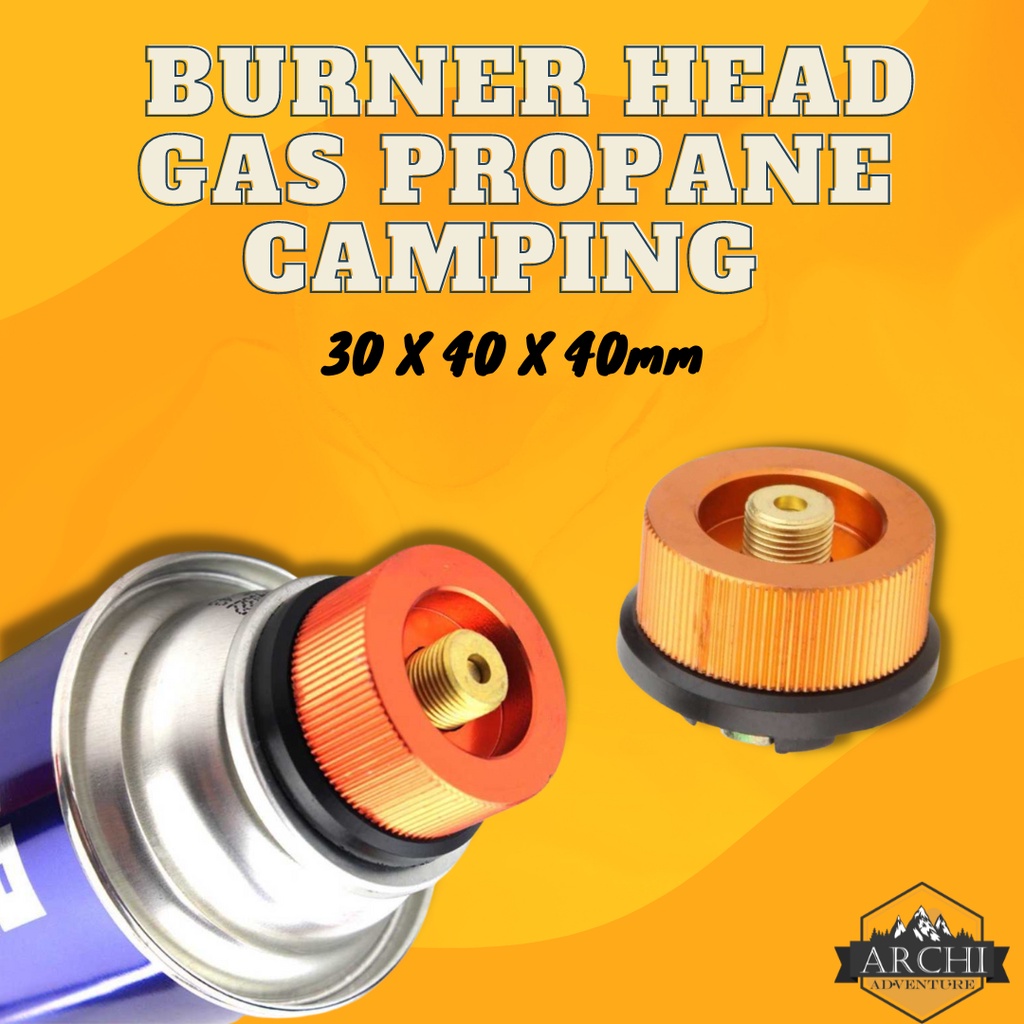 Jual ADAPTOR GAS PORTABLE BURNER HEAD KEPALA GAS | Shopee Indonesia