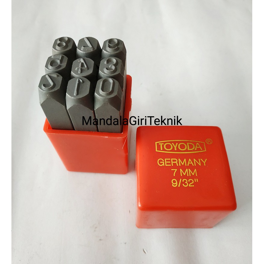 Jual Alat Ketok Angka Ukuran 7mm | Shopee Indonesia