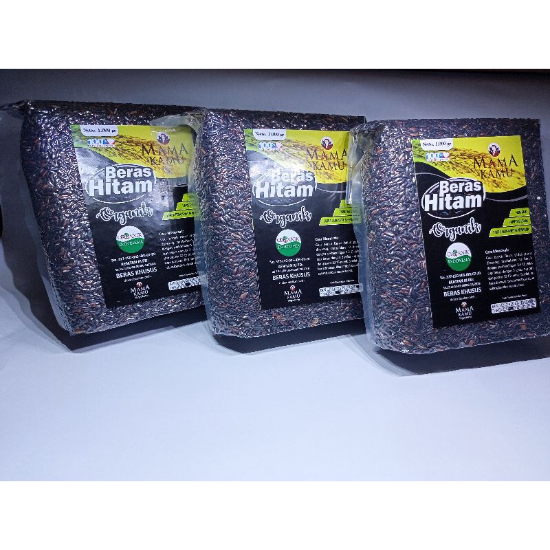 Jual Beras Hitam Organik 1kg | Shopee Indonesia