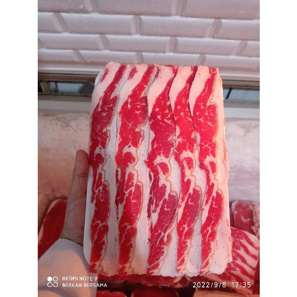 Jual Daging Slice Yoshinoya Premium/yakiniku & shabu beef 500gr ...