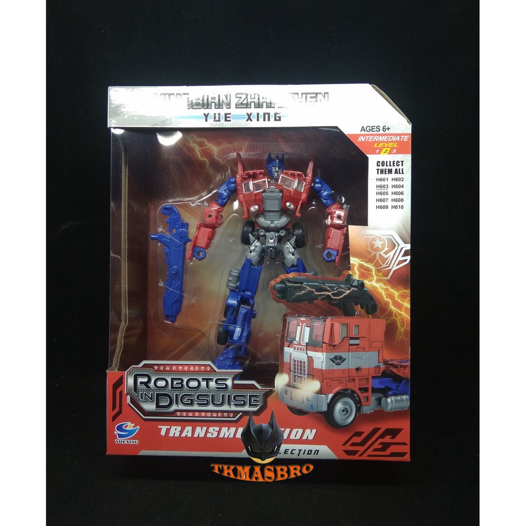 Jual Action figure Robots in digsuise Optimus prime H603 | Shopee Indonesia