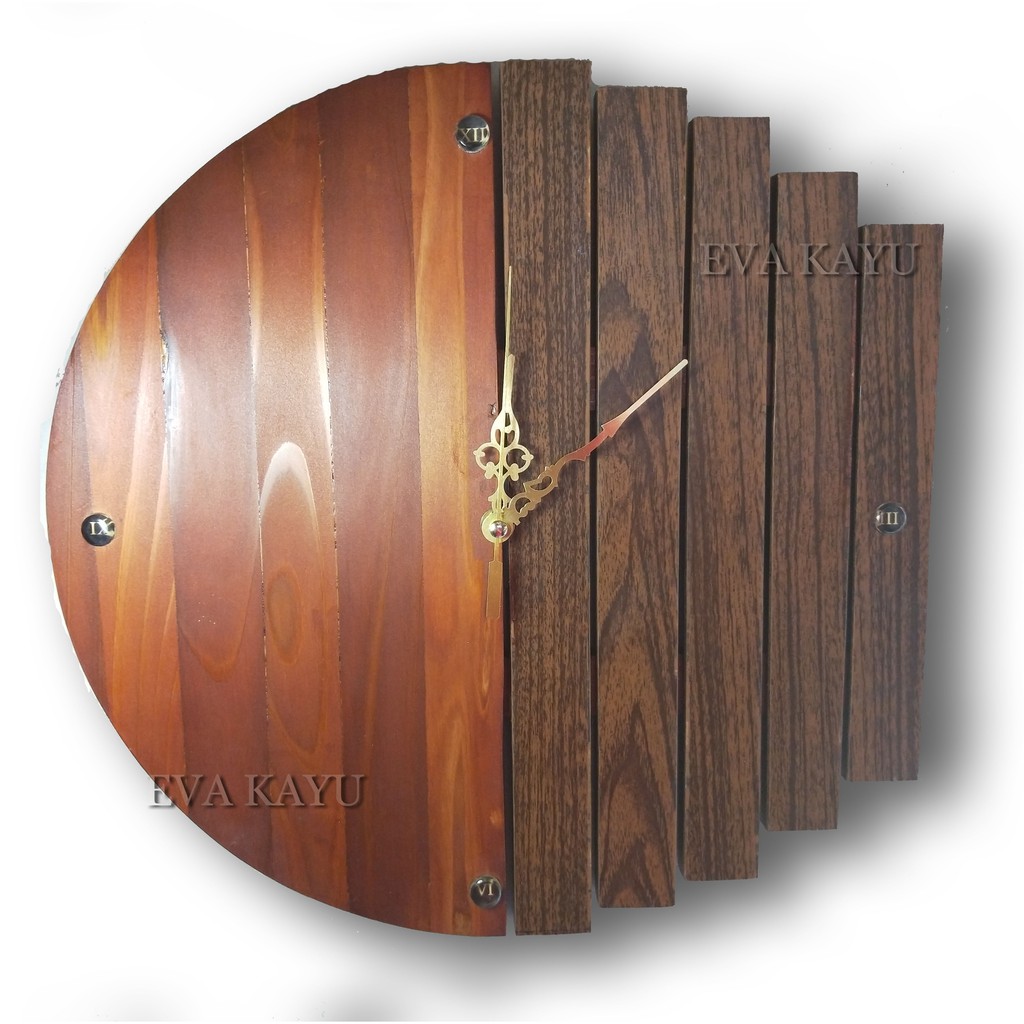 Jual Jam Dinding Kayu DIY Tema Clasic Romawi 35 cm | Shopee Indonesia