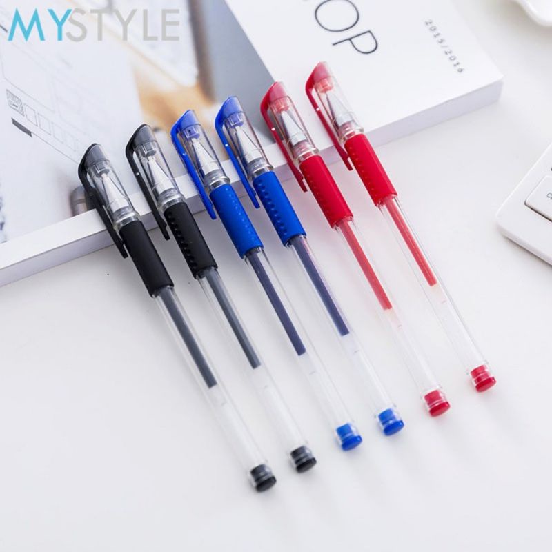 Jual Pulpen Gel Mini 0.5mm Bolpen Pulpen Tinta Gel Pena Sekolah Tipe ...