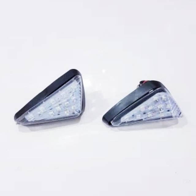 Jual Lampu Sein Tempel Model Segitiga Universal | Shopee Indonesia