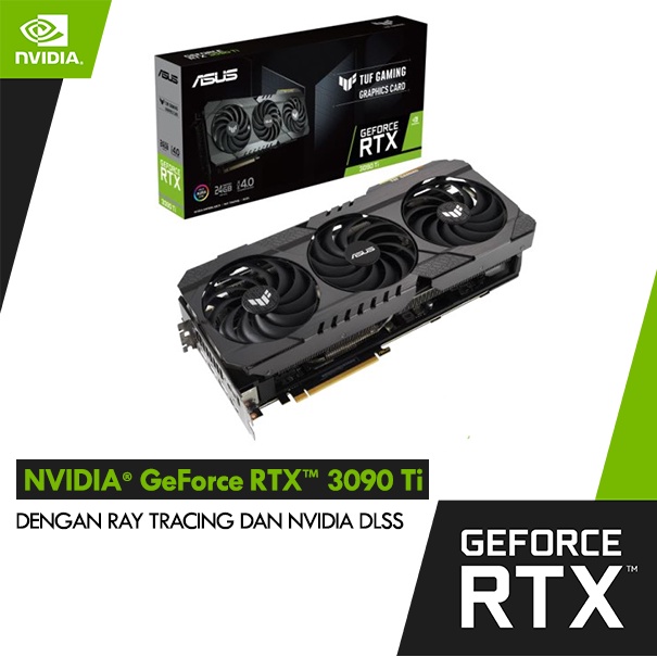 Jual ASUS TUF GAMING GeForce RTX 3090 Ti 24GB GDDR6X | Shopee Indonesia